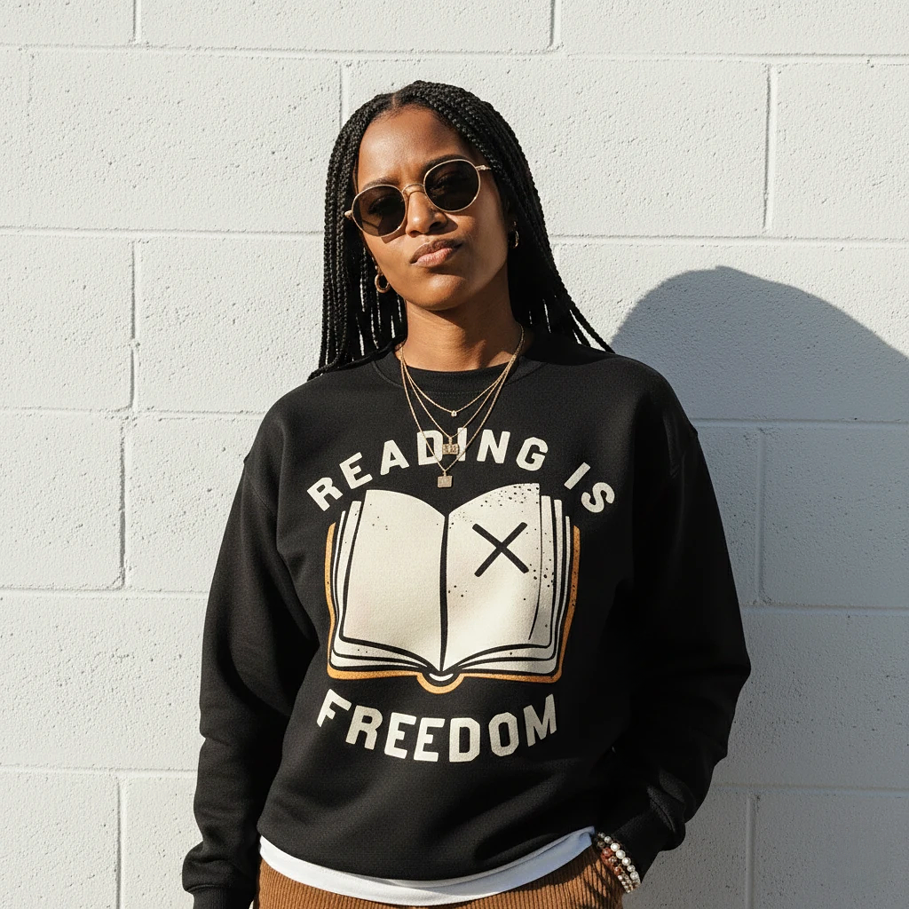 Reading Is Freedom Sweatshirt – BLACKRALLY X